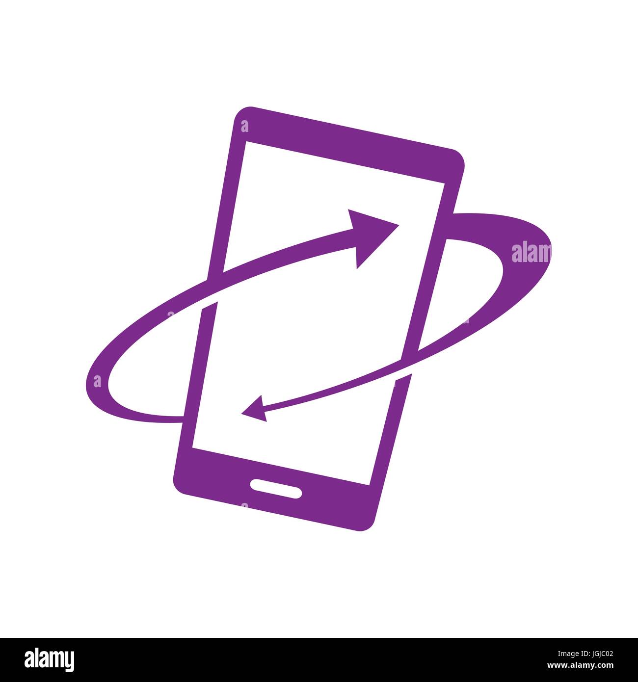 Mobile Phone Technology Business Symbol Design Stock Vector Image & Art ...