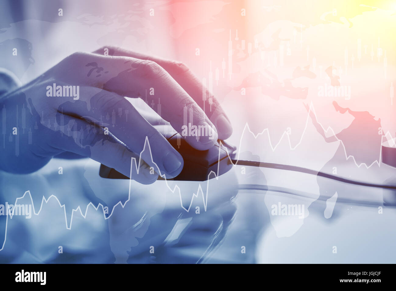 World map data charts digital hi-res stock photography and images - Alamy