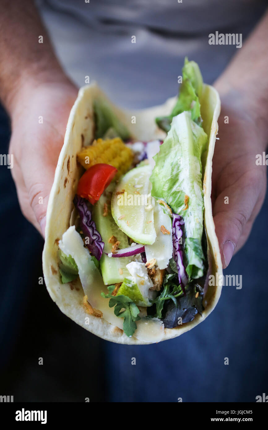 A plate full of fresh vegetables Stock Photo - Alamy