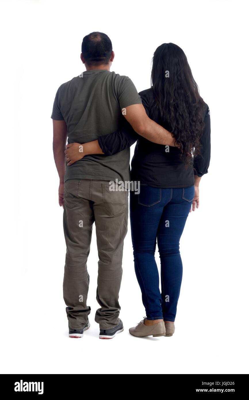 Couple in love hispanic woman Cut Out Stock Images & Pictures - Alamy