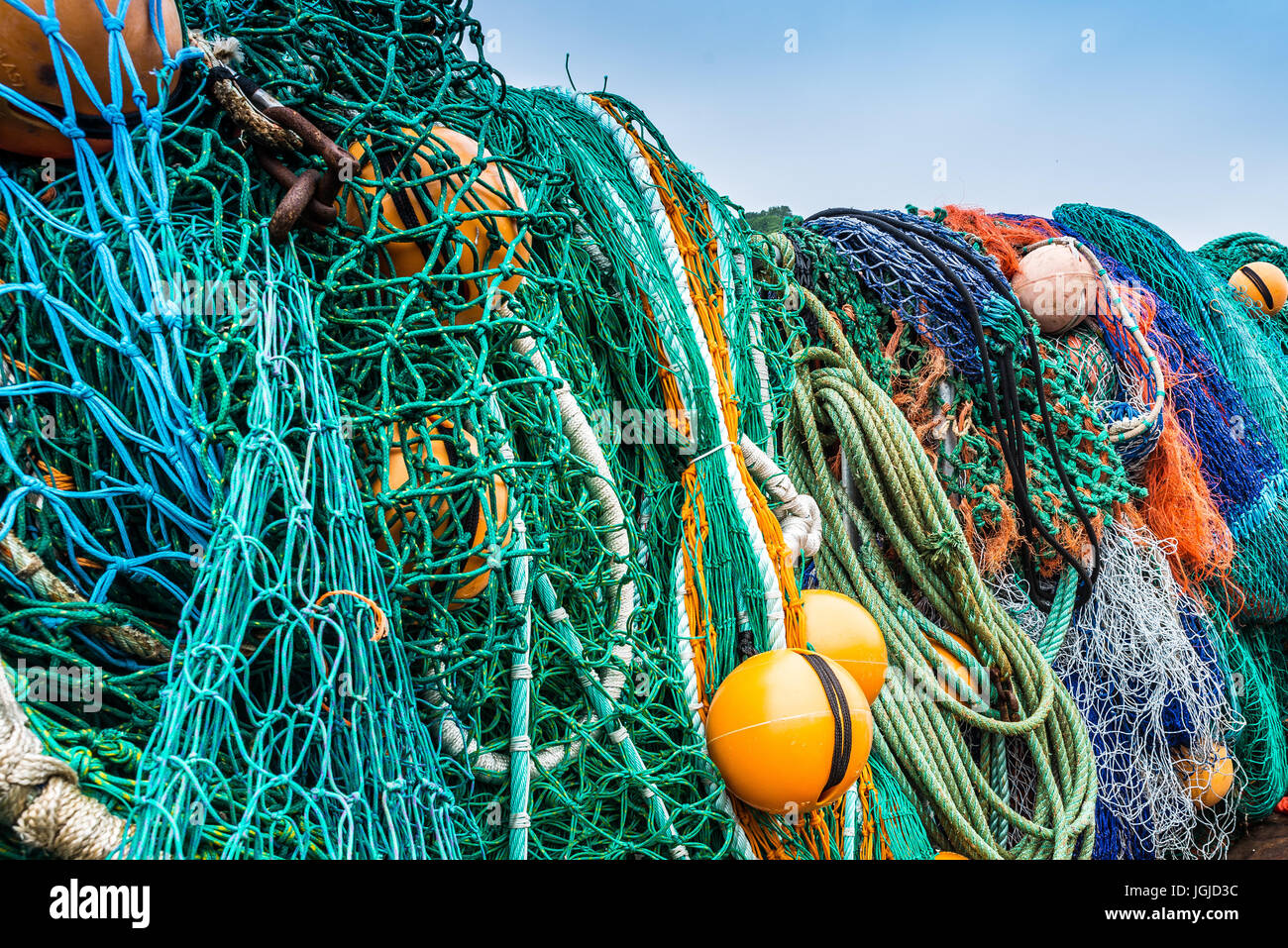 Trawler fishing net float hi-res stock photography and images - Alamy