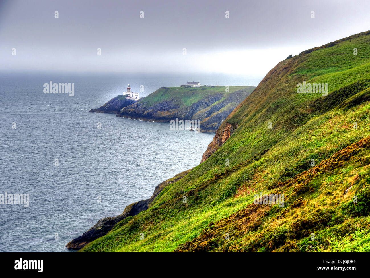 The Howth Cliff Walk outside of Dublin, Ireland Stock Photo - Alamy
