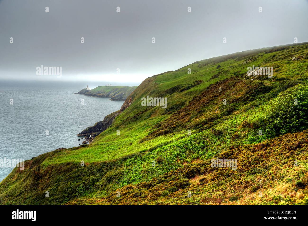 The Howth Cliff Walk outside of Dublin, Ireland Stock Photo - Alamy