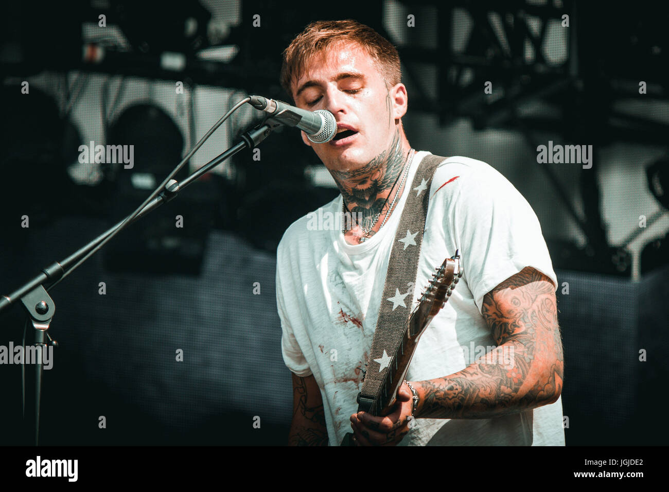 Highly Suspect performing at Barclaycard's British Summertime in Hyde ...