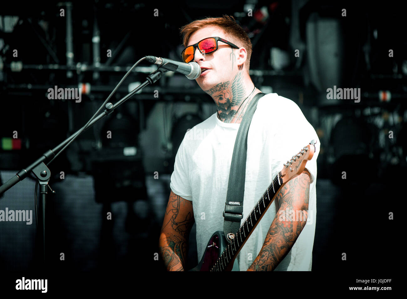 Highly Suspect performing at Barclaycard's British Summertime in Hyde ...