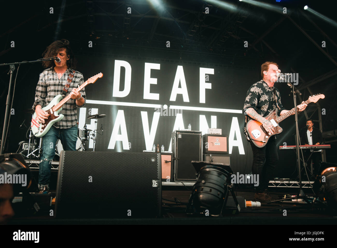 Deaf Havana performing at Barclaycard's British Summertime in Hyde Park ...