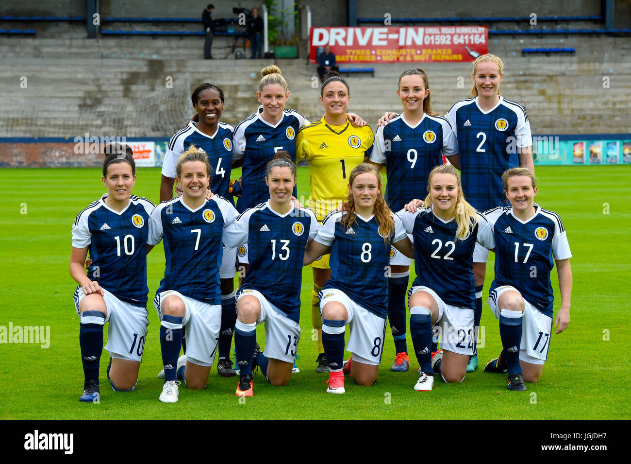 Scotland Women Team Group. Top Row (left to right) Ifeoma Dieke, Leanne ...