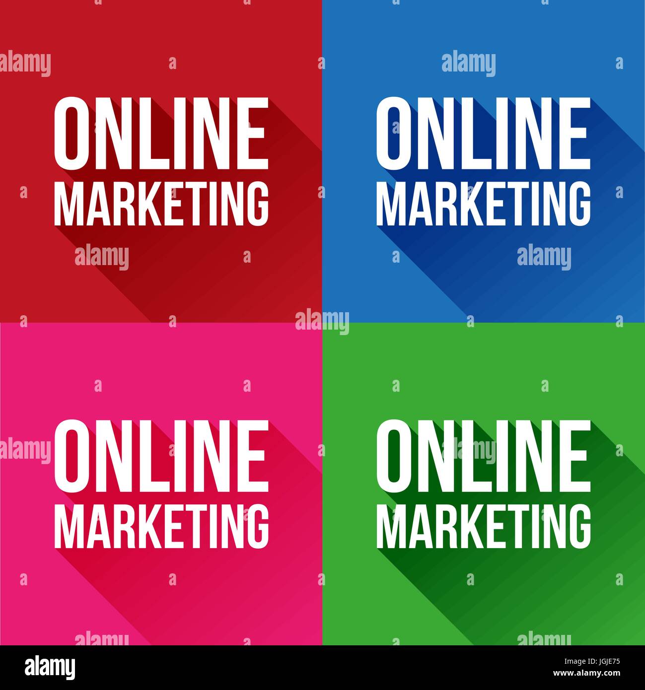 Digital marketing vector hi-res stock photography and images - Alamy