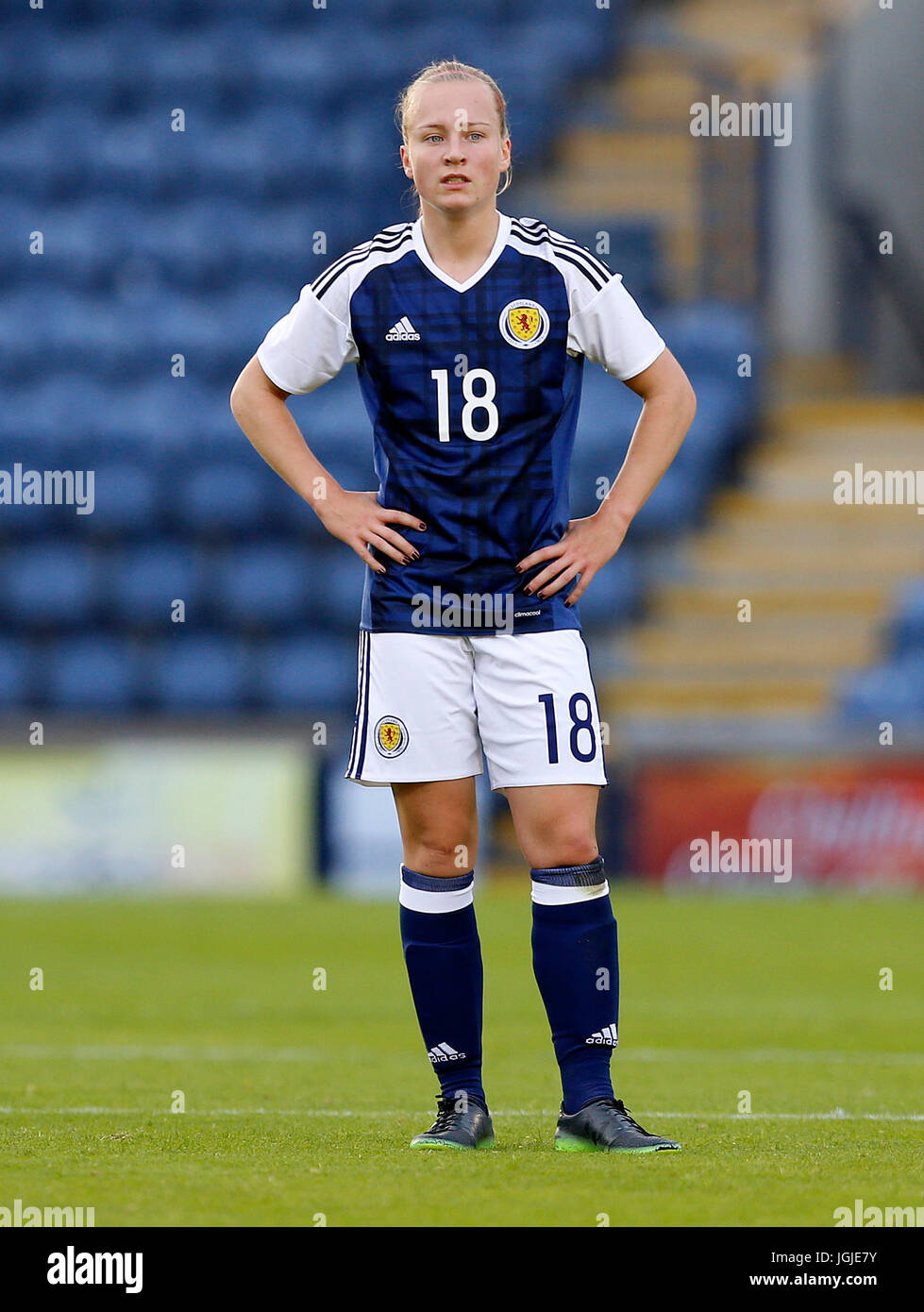 Scotland Women's Rachel McLauchlan during the International Challenge ...