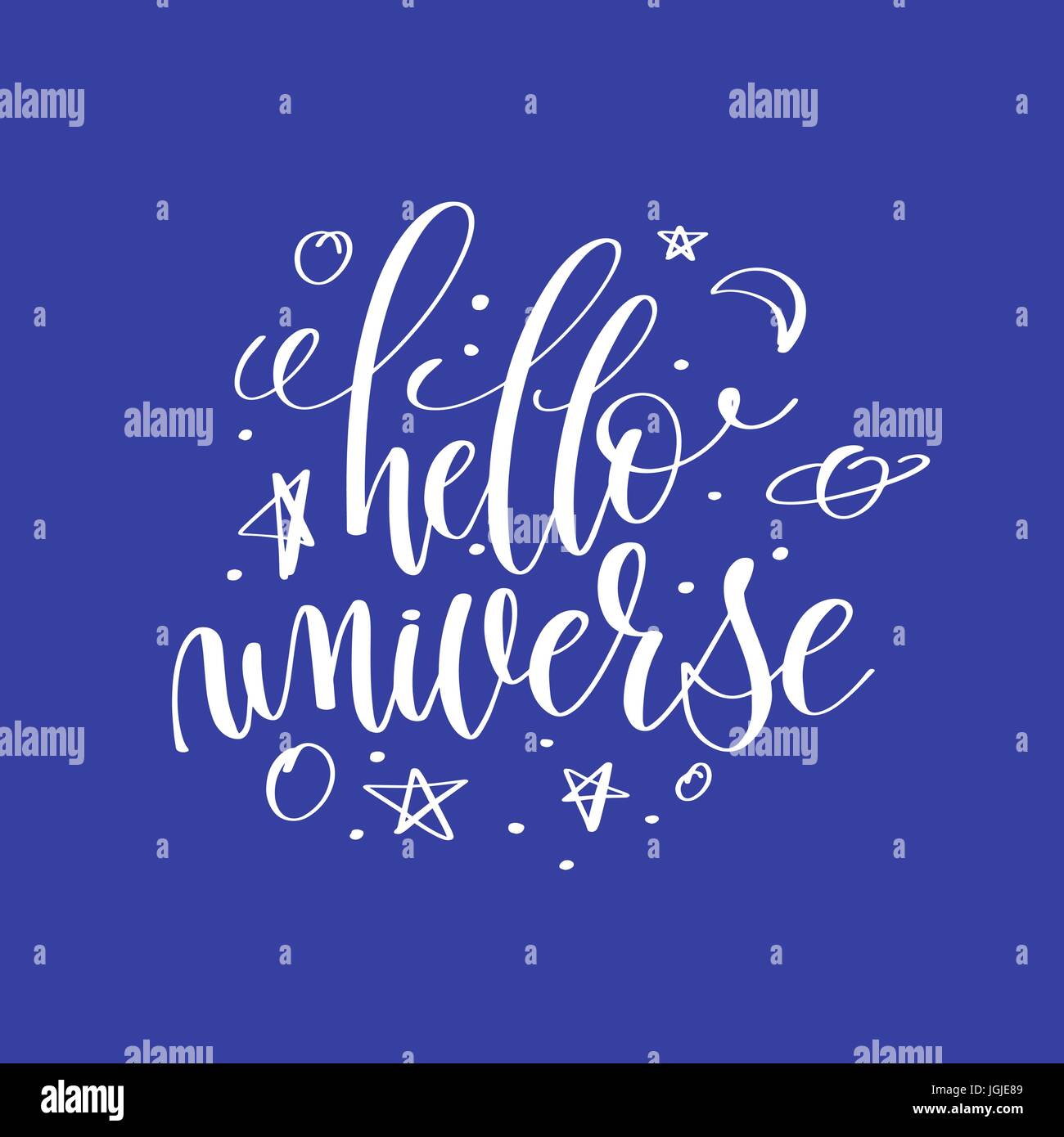 Universe greeting hi-res stock photography and images - Alamy