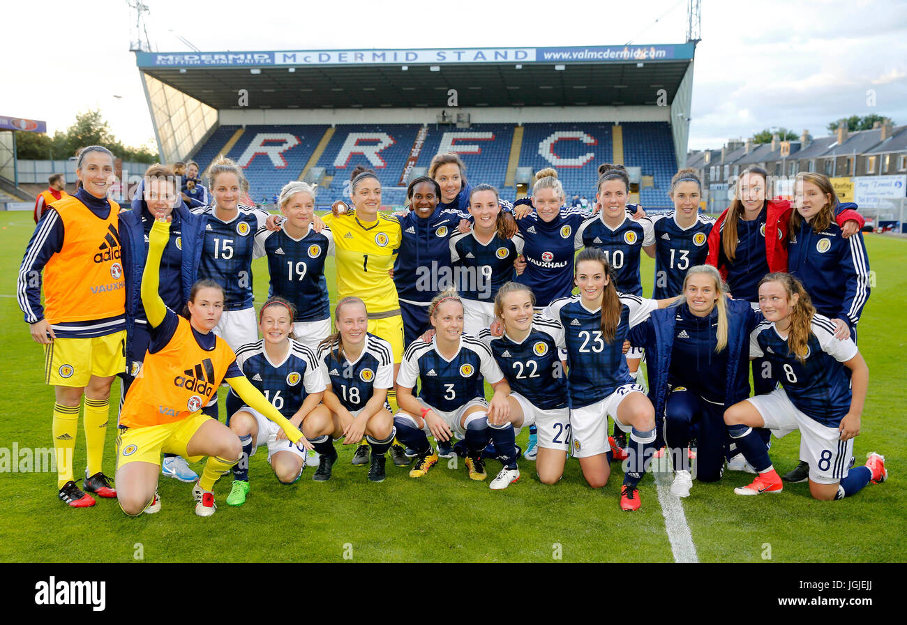 The Scotland Women's squad after the International Challenge match at ...