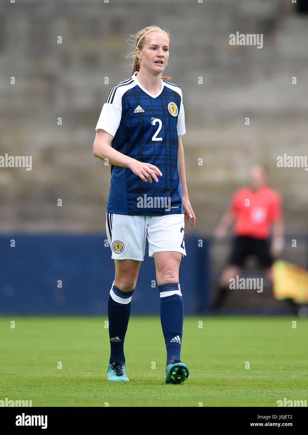 Football scotland full length challenge hi-res stock photography and ...