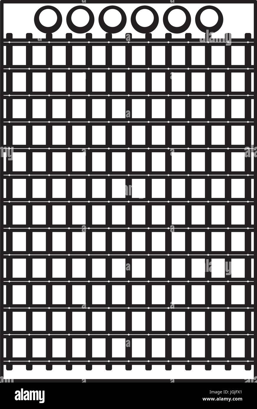 Note book sheet icon vector illustration graphic design Stock Vector ...