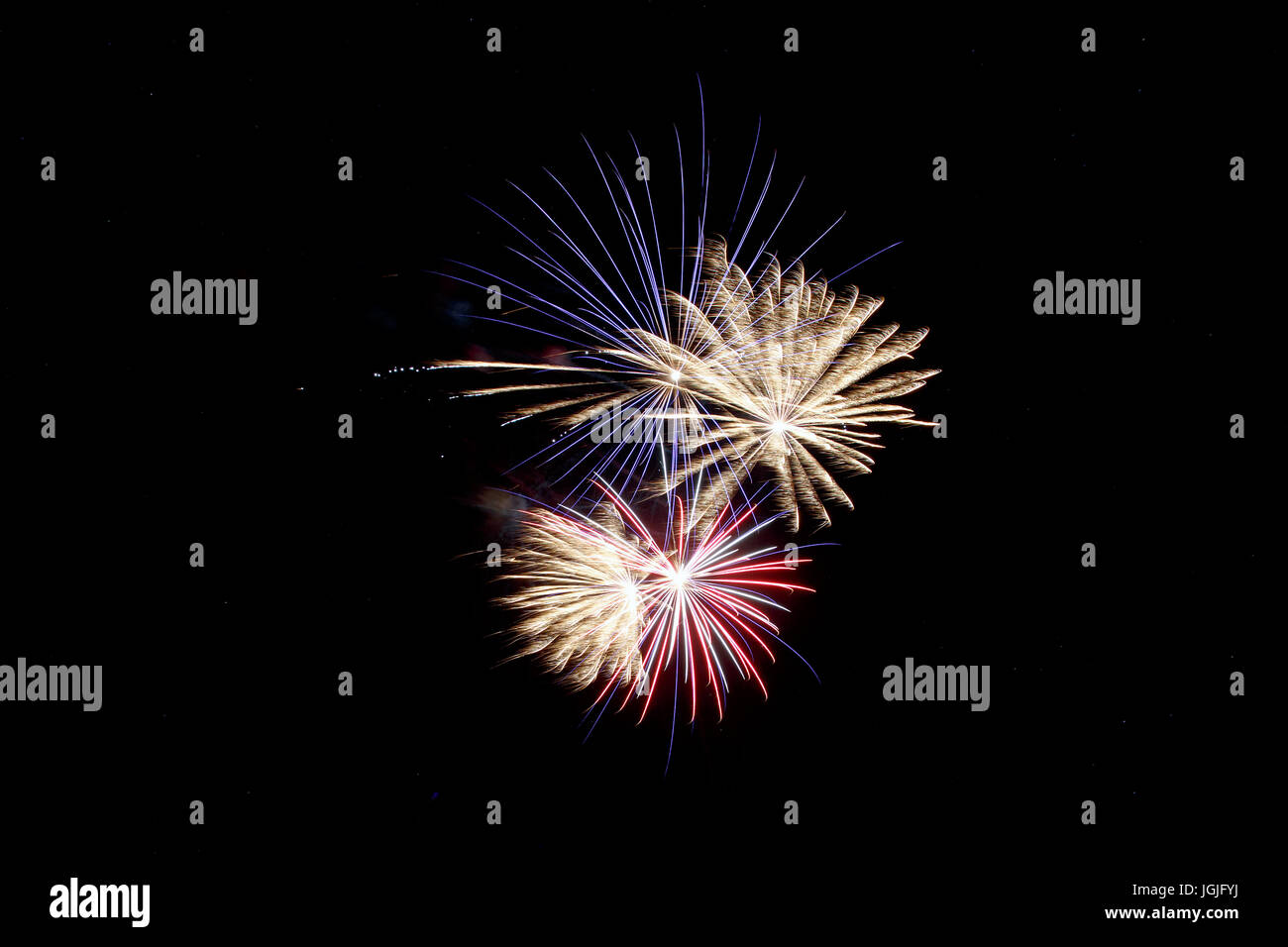 Symphonic Blast concert at Crapo Park in Burlington, Iowa Stock Photo ...