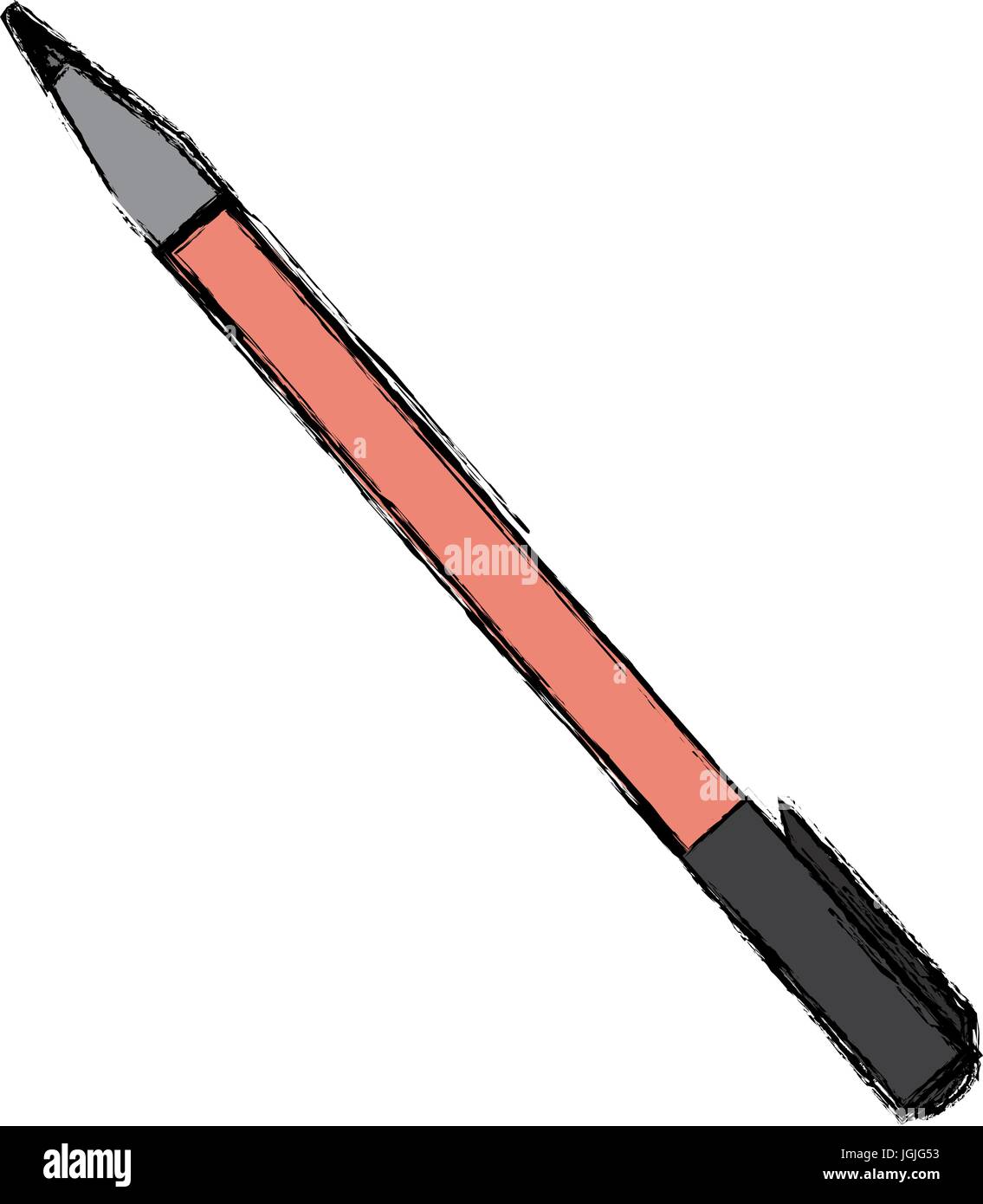 Office pen ballpoint icon vector illustration graphic design Stock ...