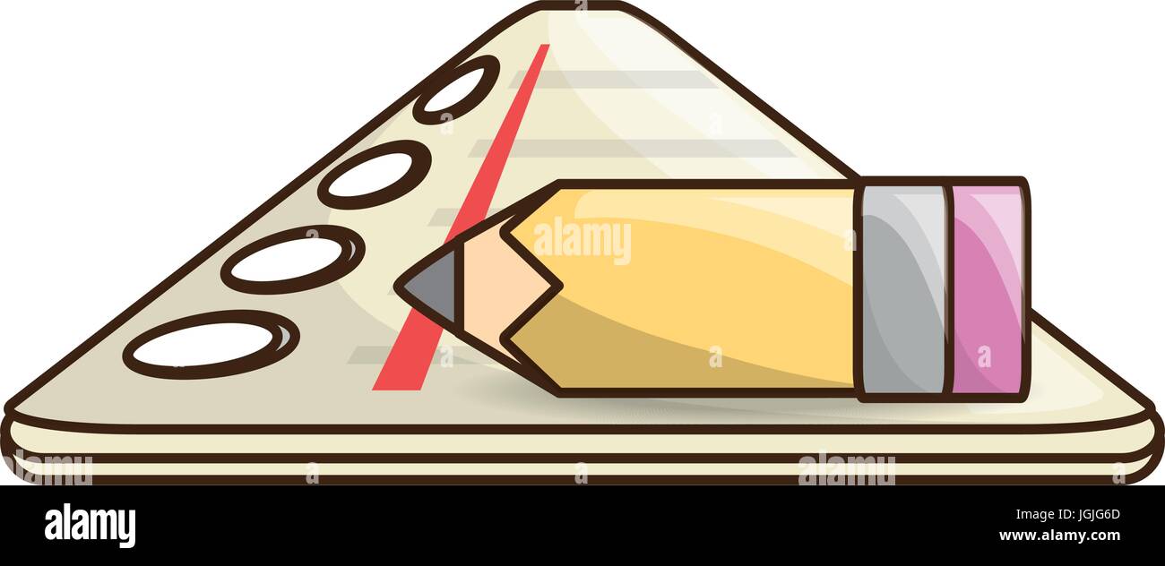 Cute note sheet icon vector illustration graphic design Stock Vector ...