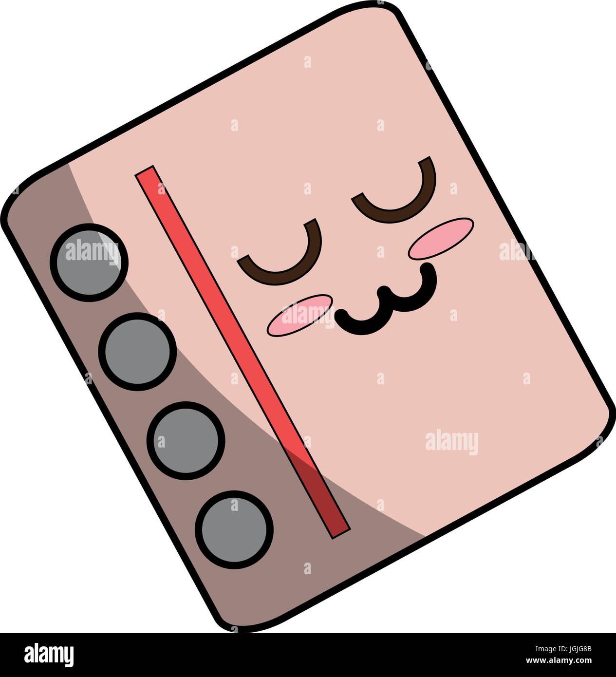 Cute note sheet icon vector illustration graphic design Stock Vector ...