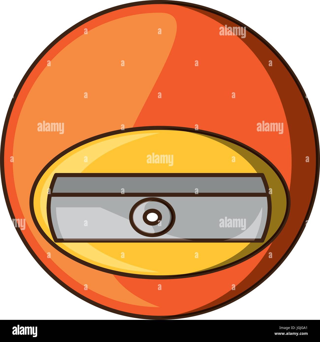 Cute sharpener cartoon icon vector illustration graphic design Stock ...