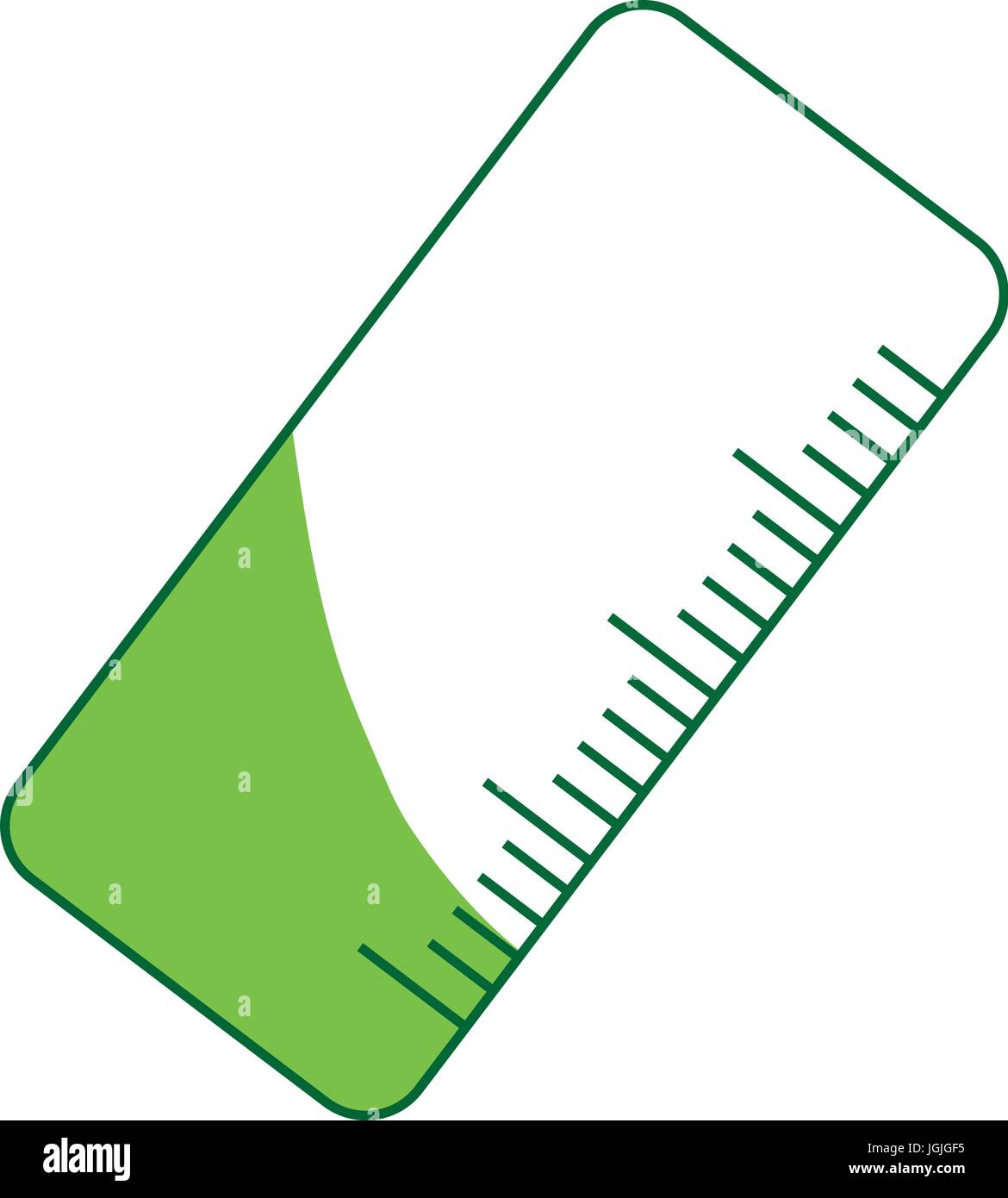 Cute ruler cartoon icon vector illustration graphic desing Stock Vector ...