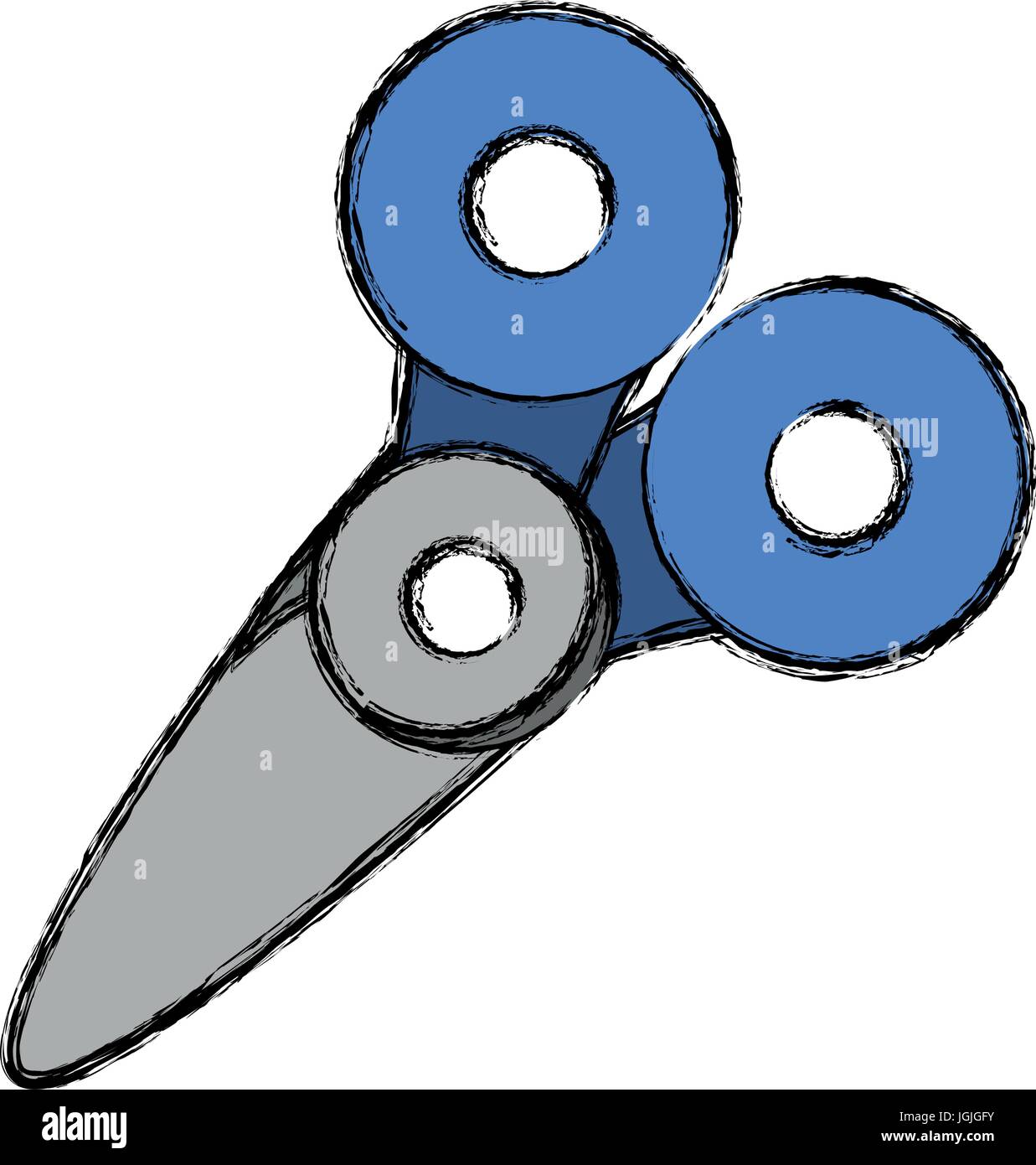 Plastic kids safety scissors isolated hi-res stock photography and ...