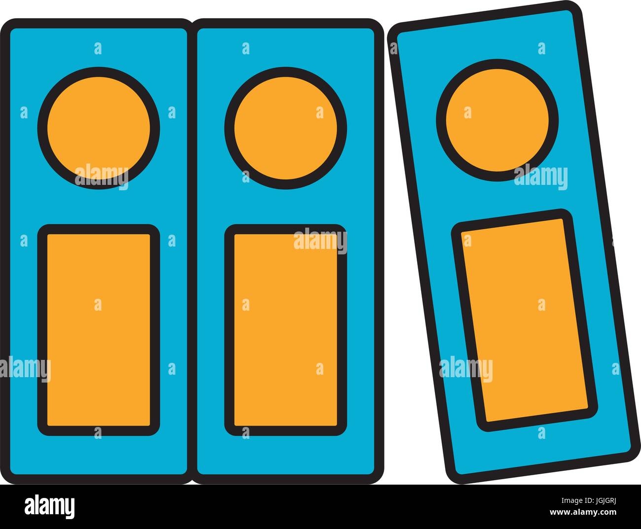 document folders icon over white background vector illustration Stock ...