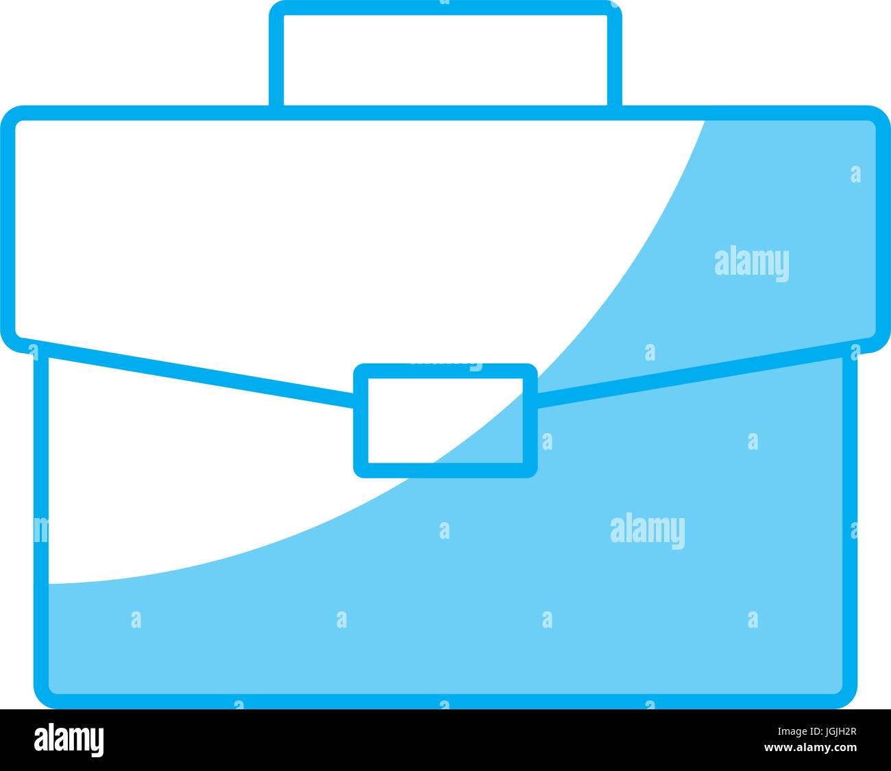 business briefcase icon over white background vector illustration Stock ...