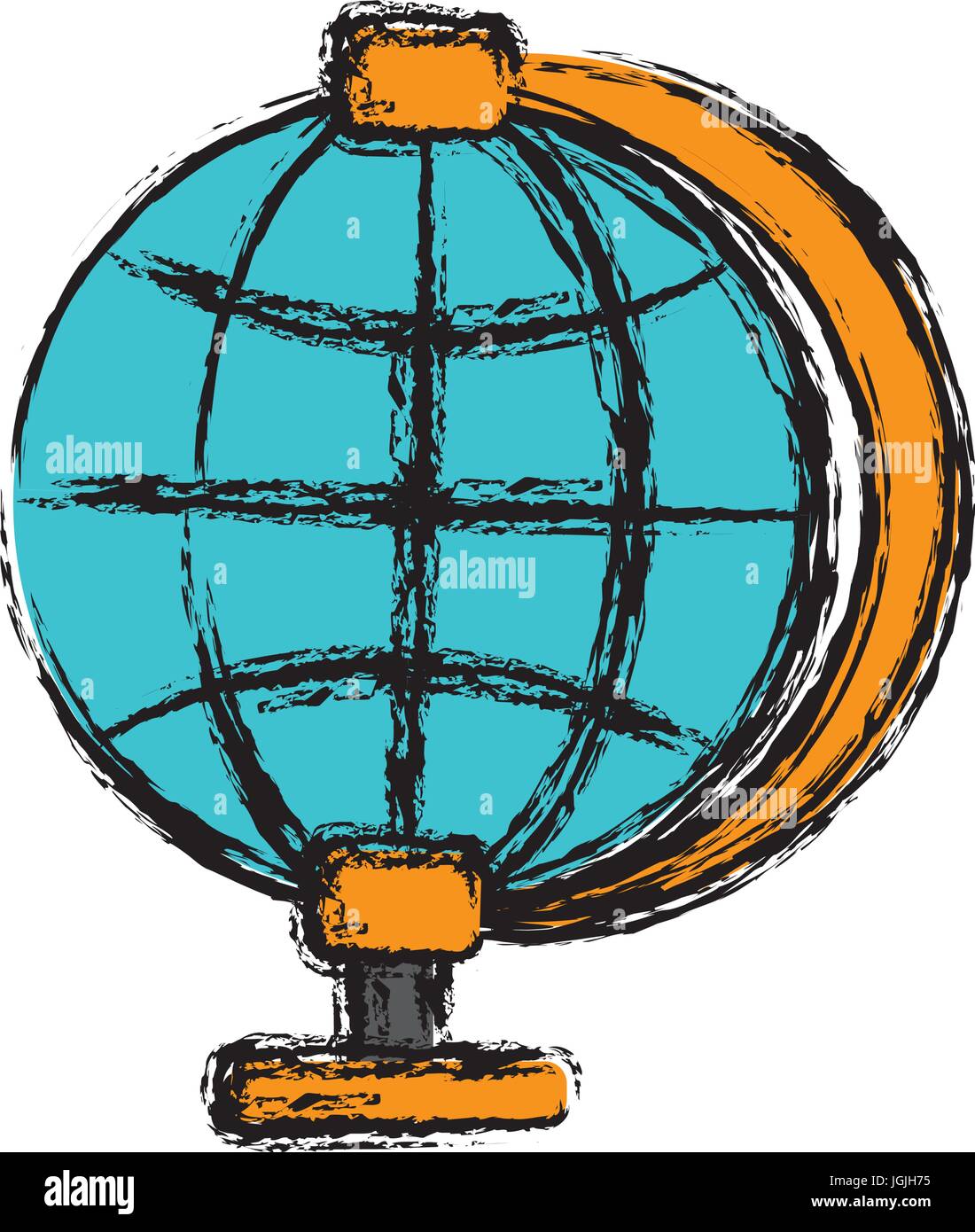 geography tool icon over white background colorful design vector ...