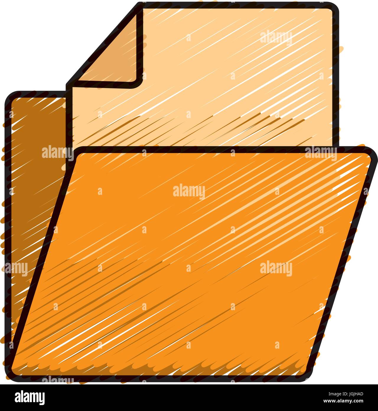 document folder icon Stock Vector Image & Art - Alamy