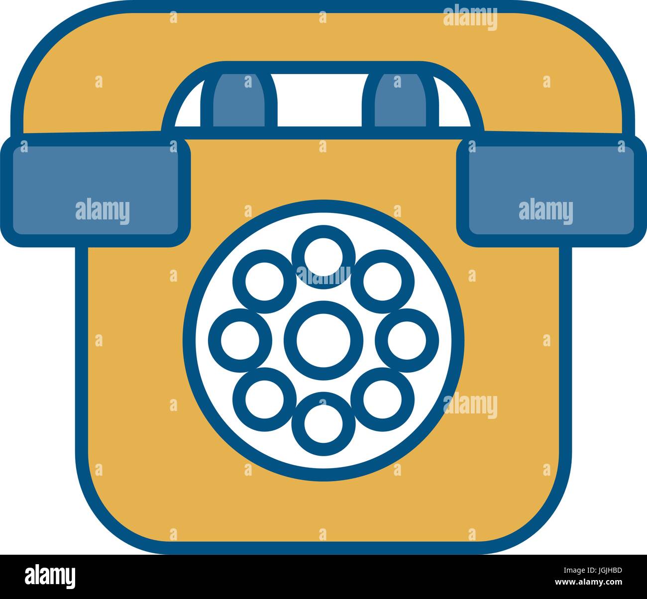 retro telephone icon Stock Vector Image & Art - Alamy
