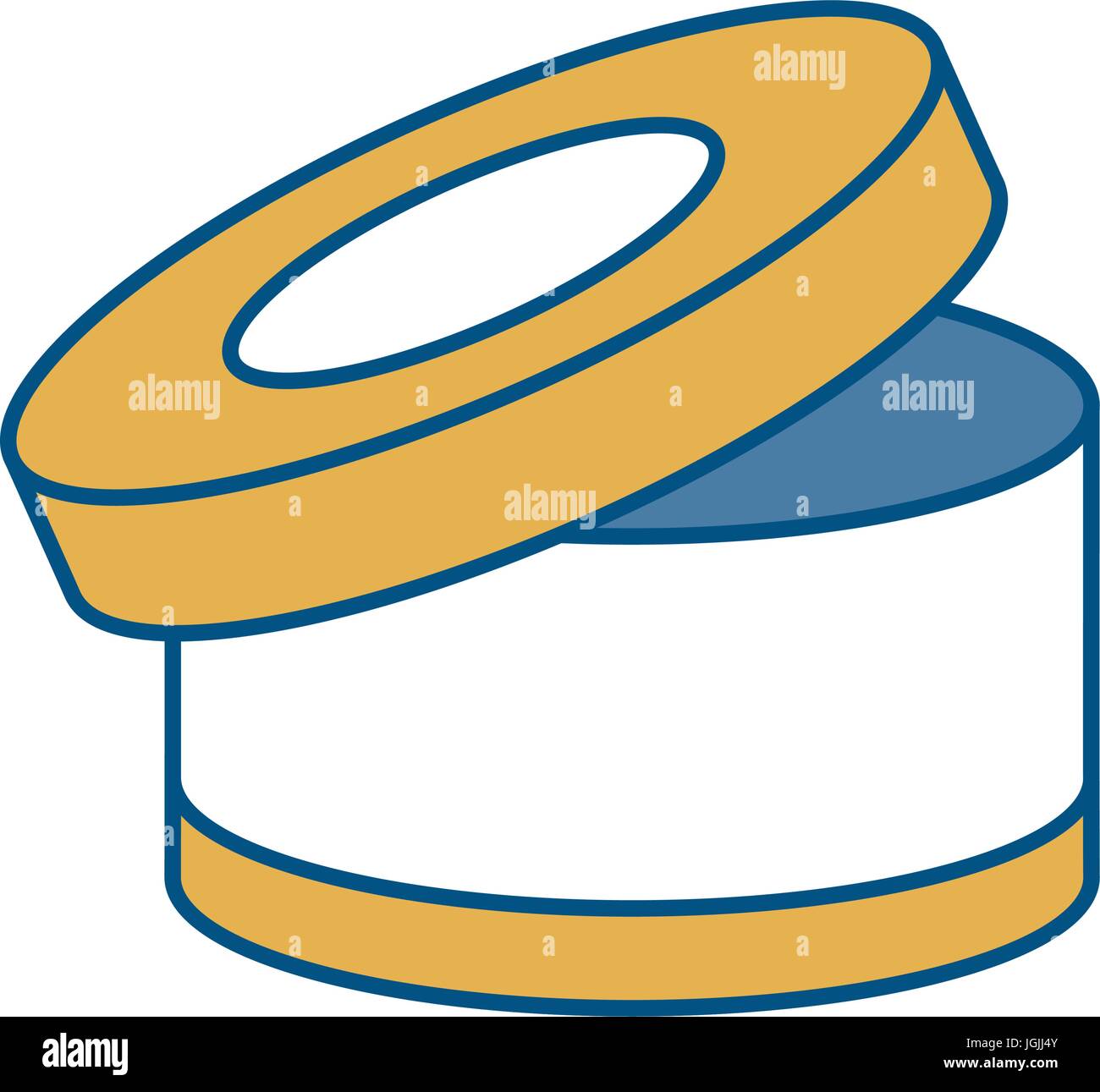 carton box in circle shape icon Stock Vector Image & Art - Alamy