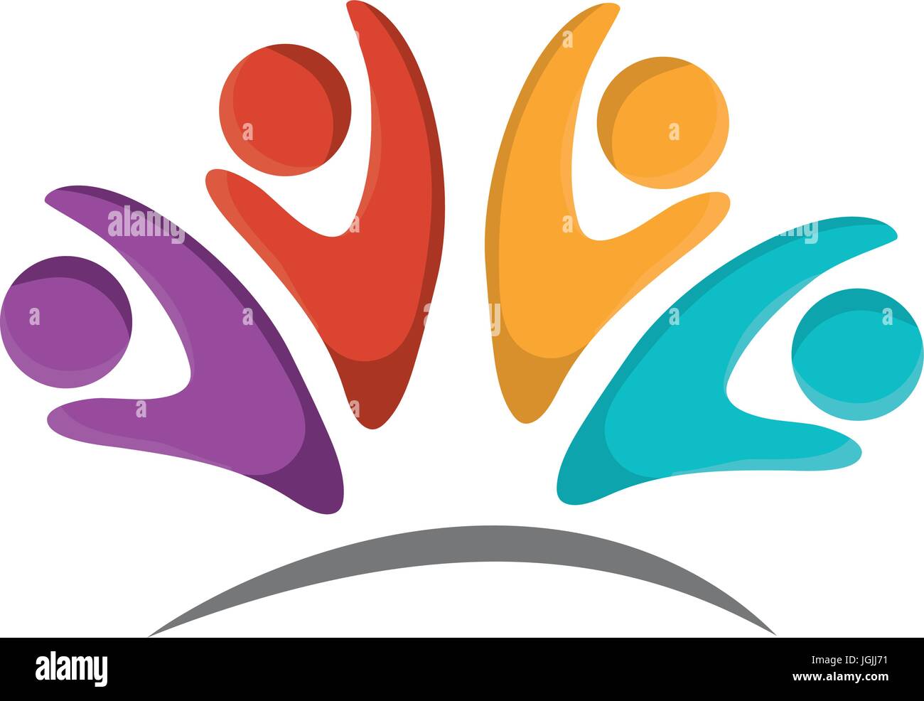 Abstract human figures design Stock Vector Image & Art - Alamy