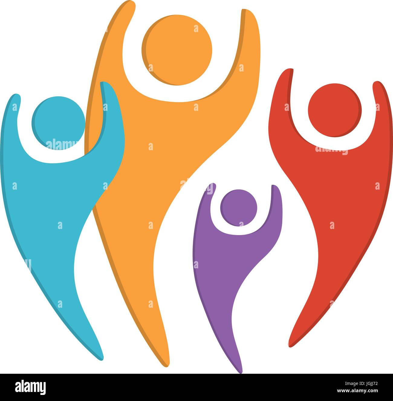 Abstract human figures design Stock Vector Image & Art - Alamy