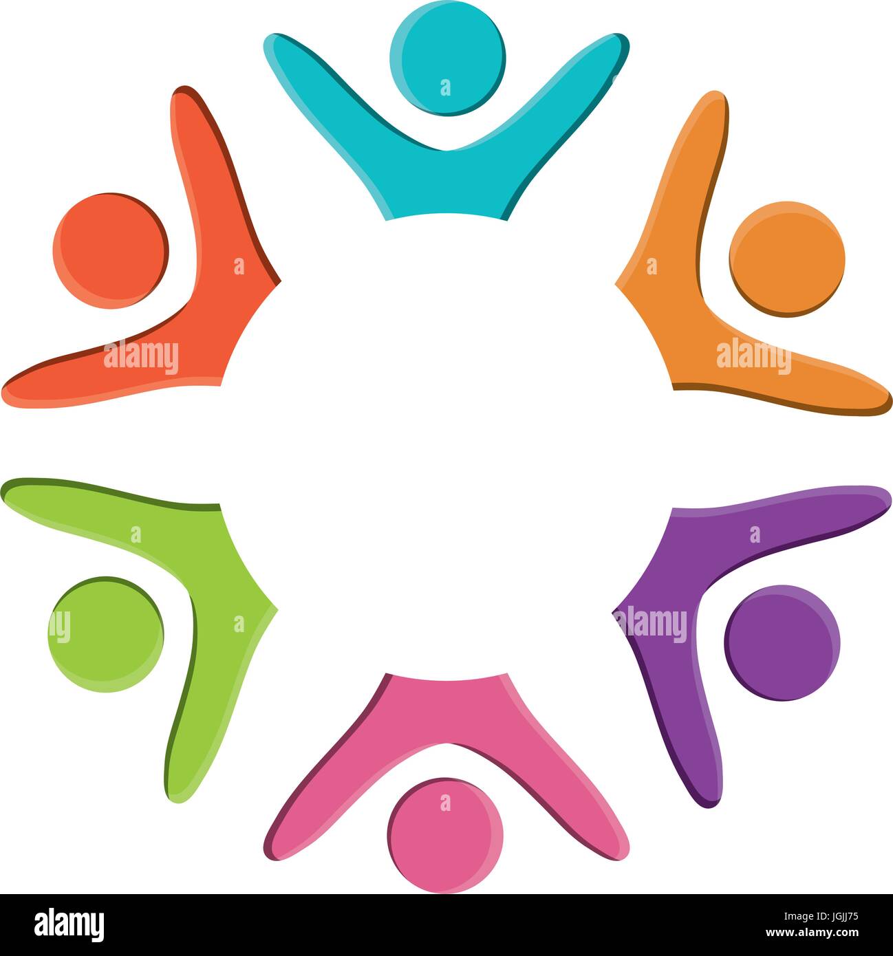 Abstract human figures design Stock Vector Image & Art - Alamy