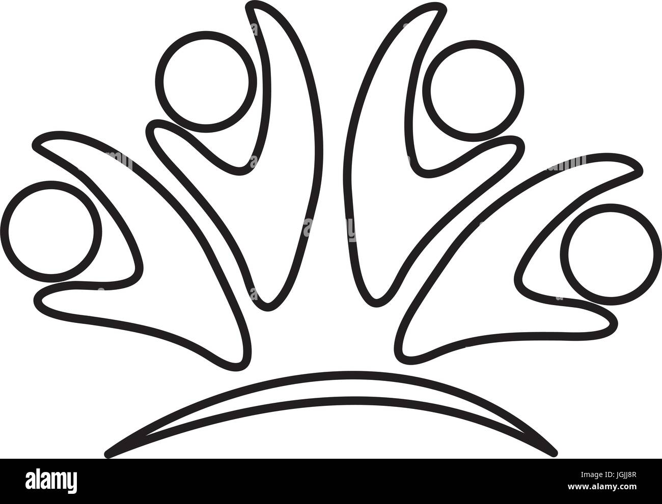 abstract human figure design Stock Vector Image & Art - Alamy