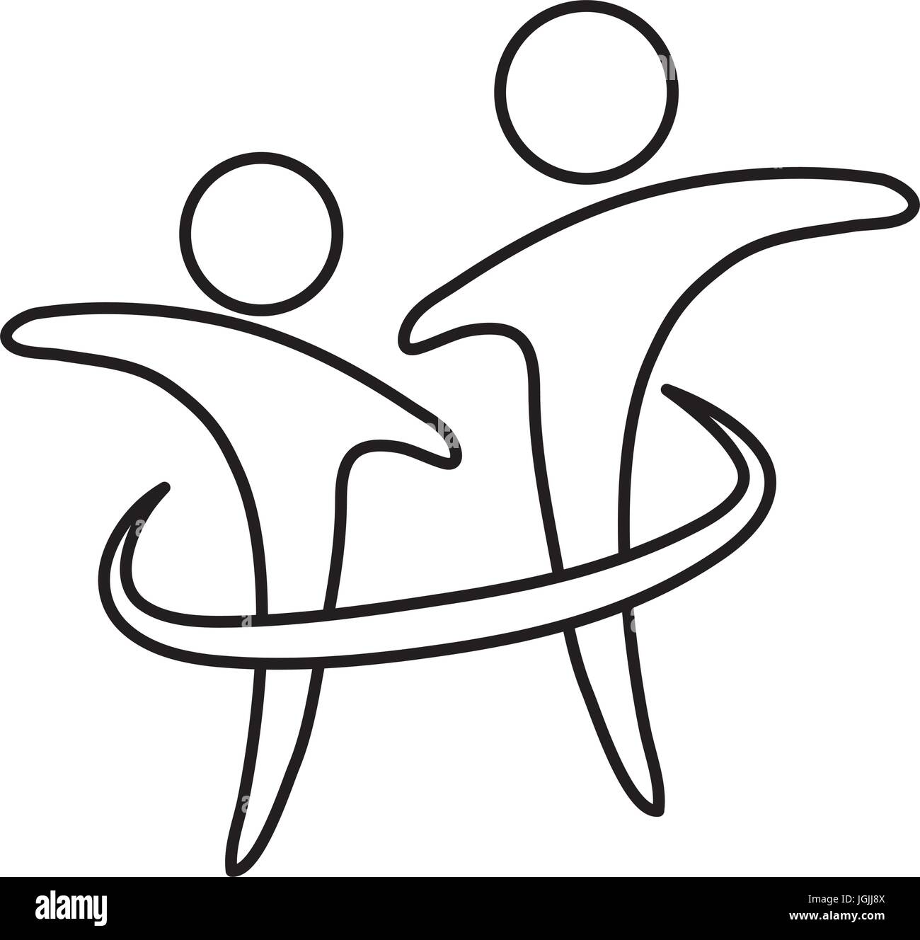 abstract human figure design Stock Vector Image & Art - Alamy