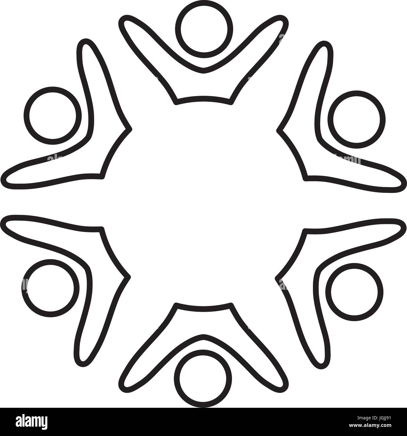 abstract human figure design Stock Vector Image & Art - Alamy