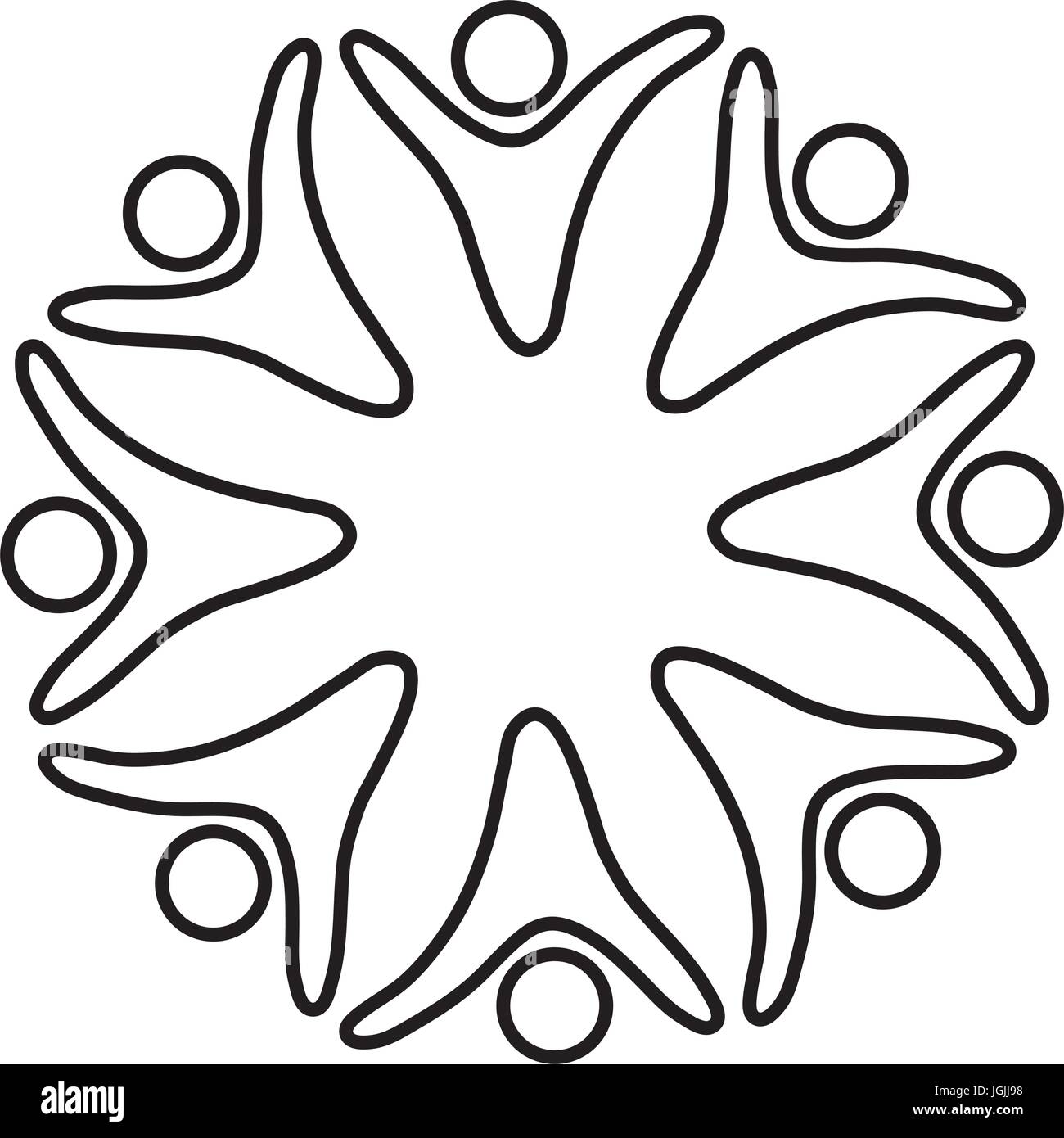 abstract human figure design Stock Vector Image & Art - Alamy