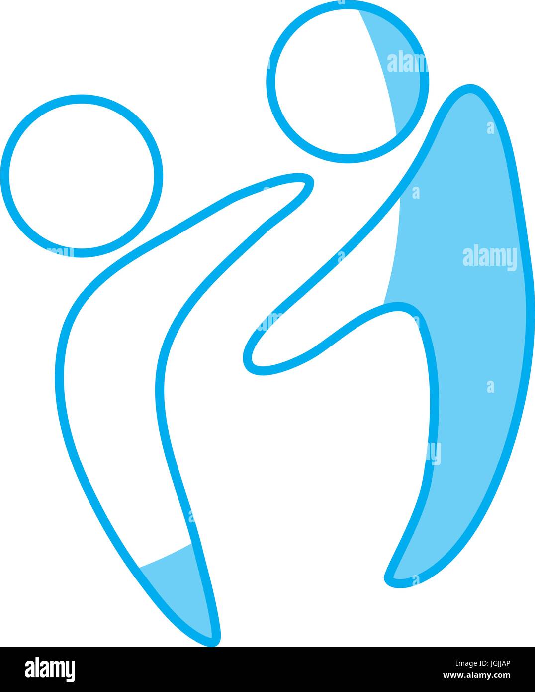 abstract human figure design Stock Vector Image & Art - Alamy