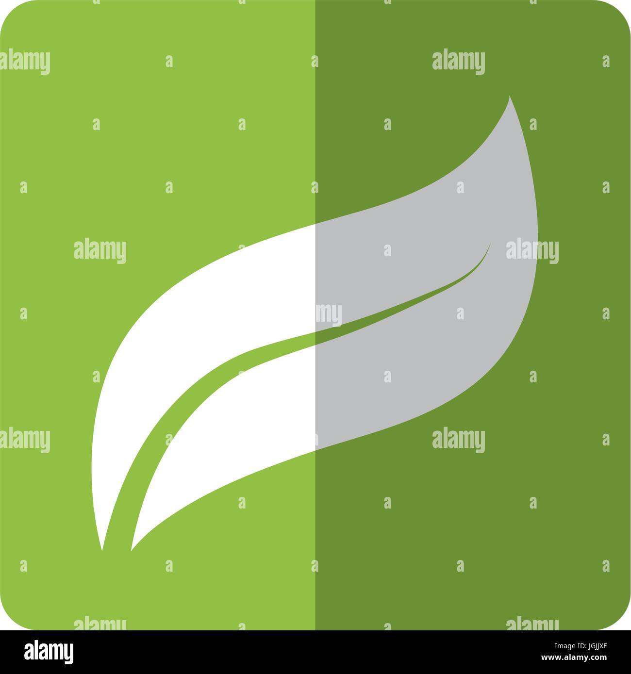 leaf icon image Stock Vector Image & Art - Alamy