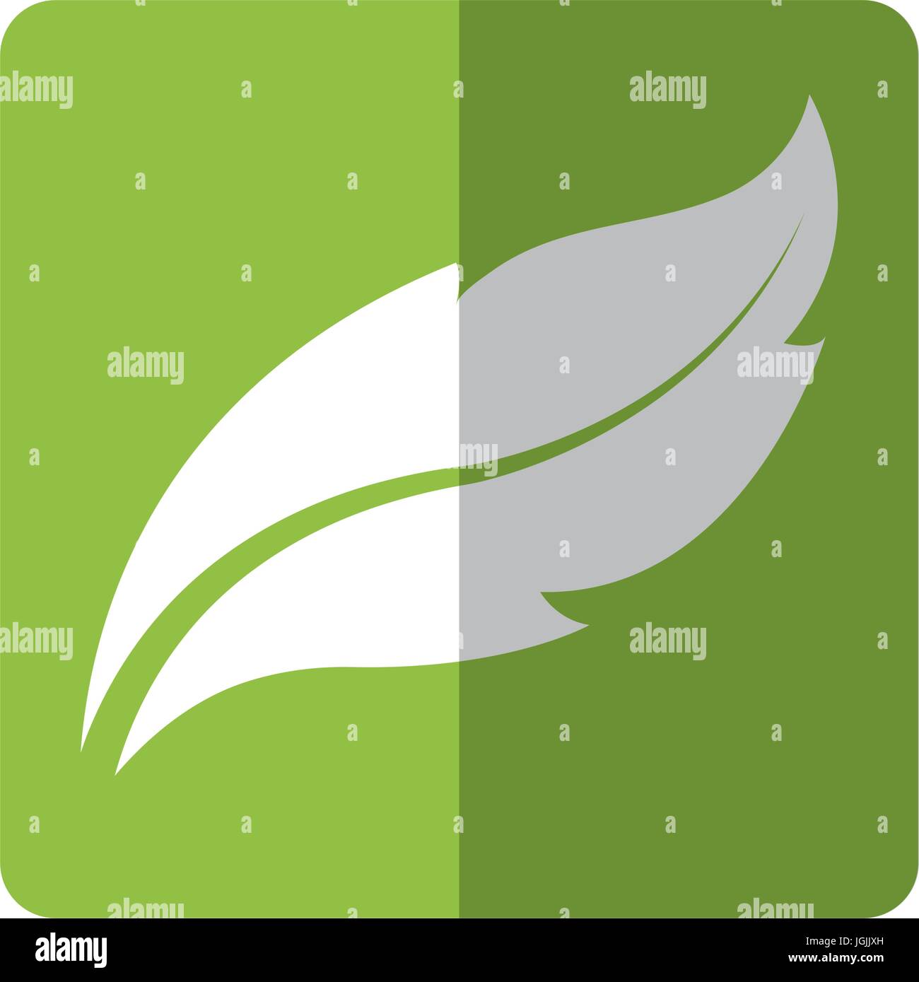leaf icon image Stock Vector Image & Art - Alamy