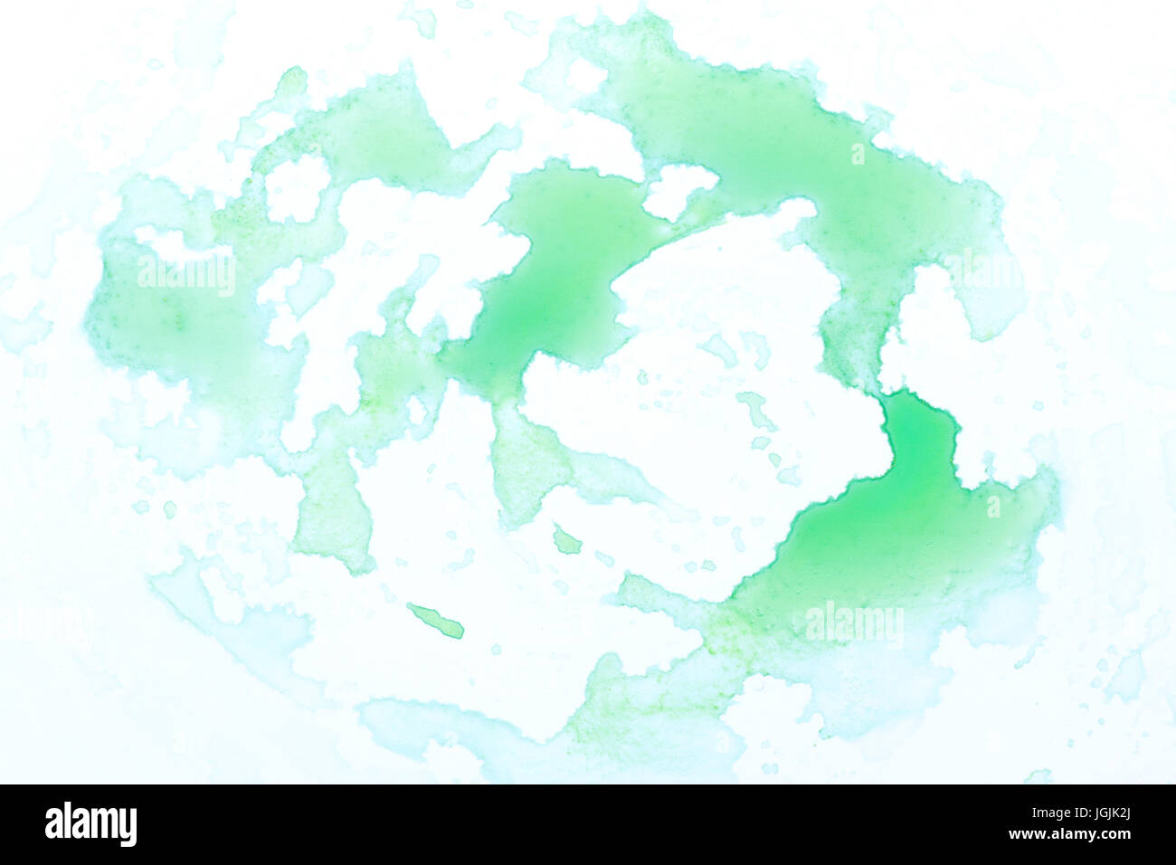 green water paint texture background Stock Photo - Alamy