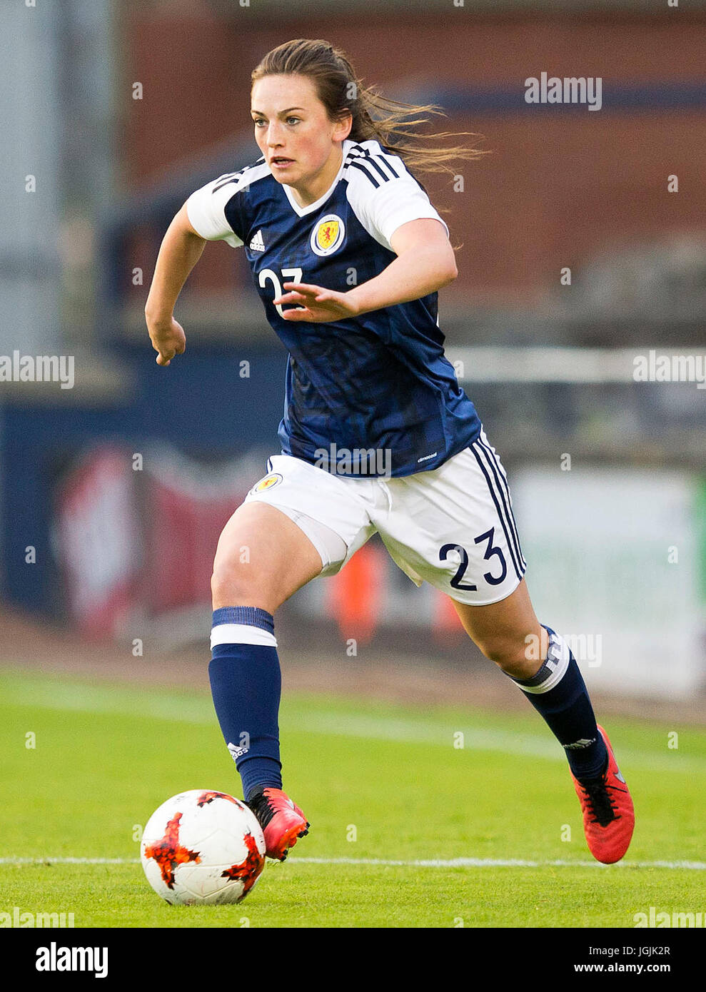 Scotland Women's Chloe Arthur during the International Challenge match ...