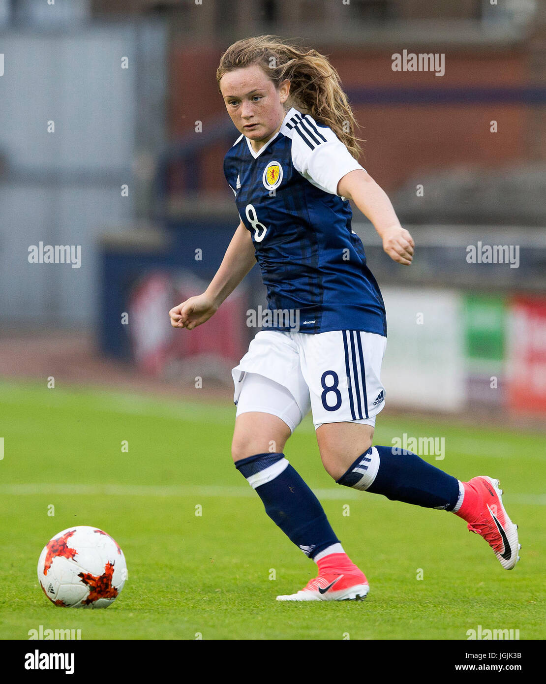 Scotland Women's Erin Cuthbert during the International Challenge match ...