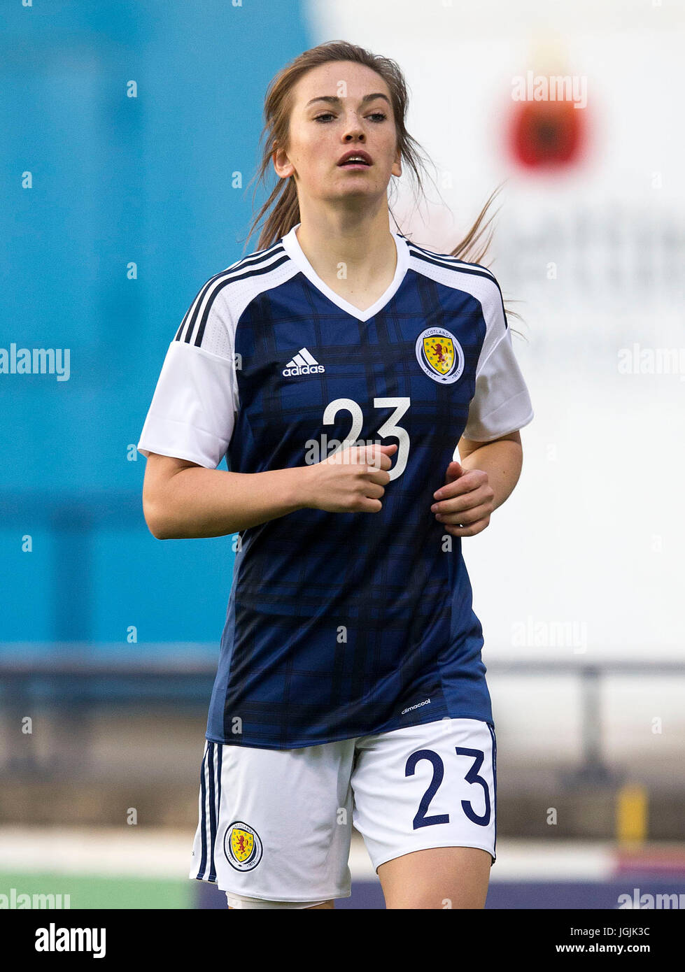 Scotland Women's Chloe Arthur during the International Challenge match ...