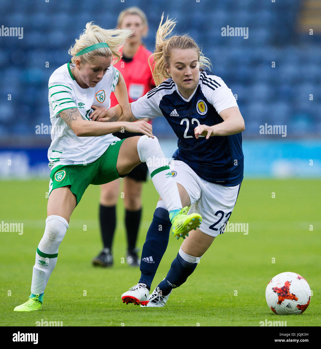 Scotland Women's Fiona Brown in action during the International ...