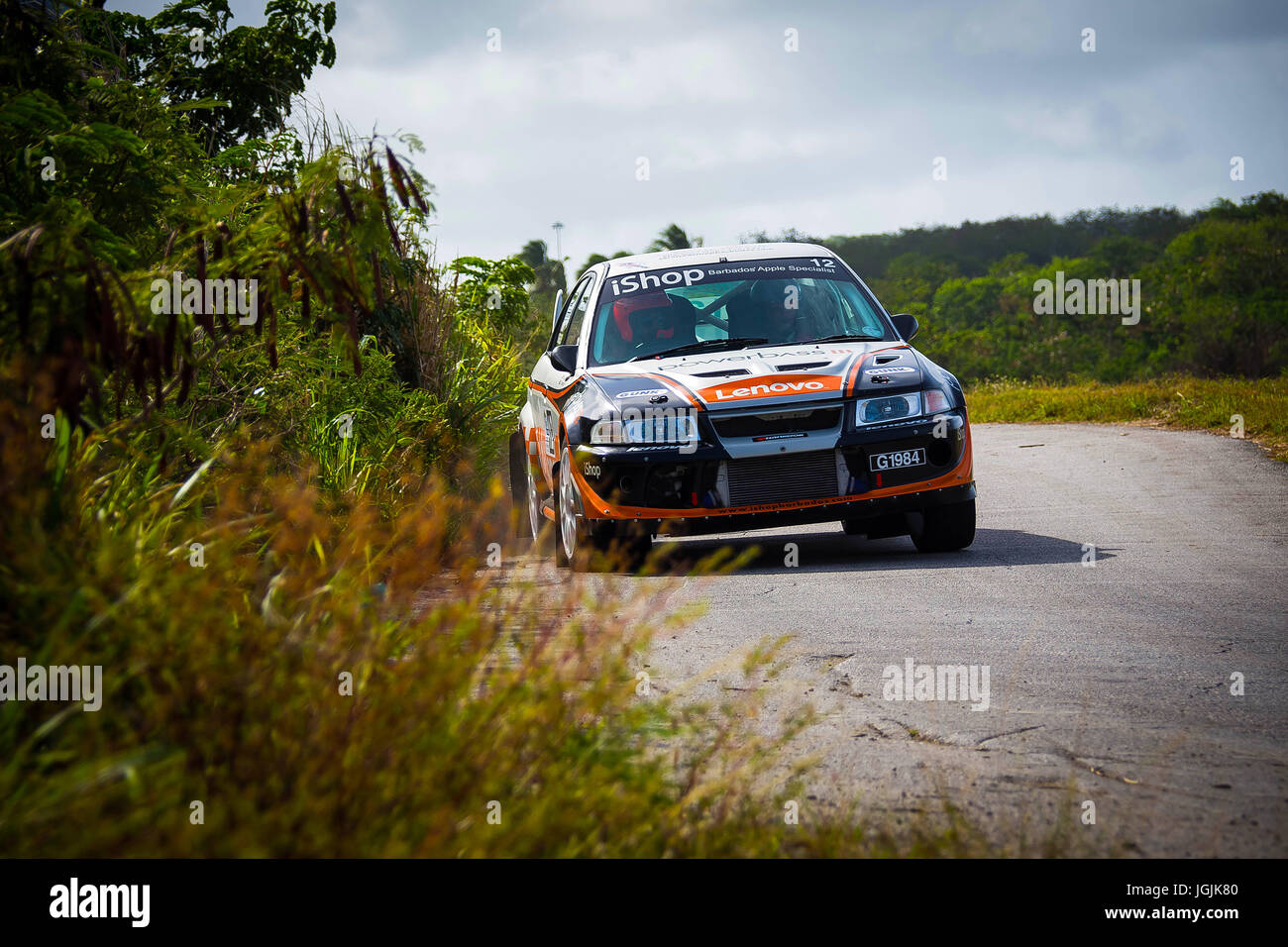 Sol Rally Barbados Day 2 Stock Photo - Alamy