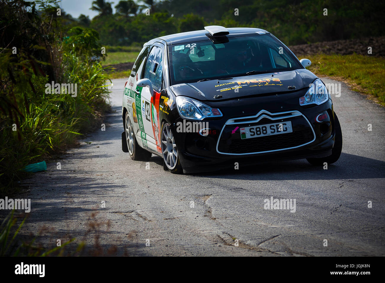 Rally cars racing in barbados hi-res stock photography and images - Alamy