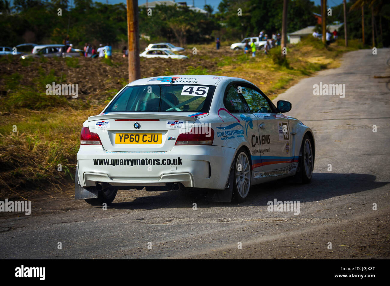 Sol Rally Barbados Day 2 Stock Photo - Alamy