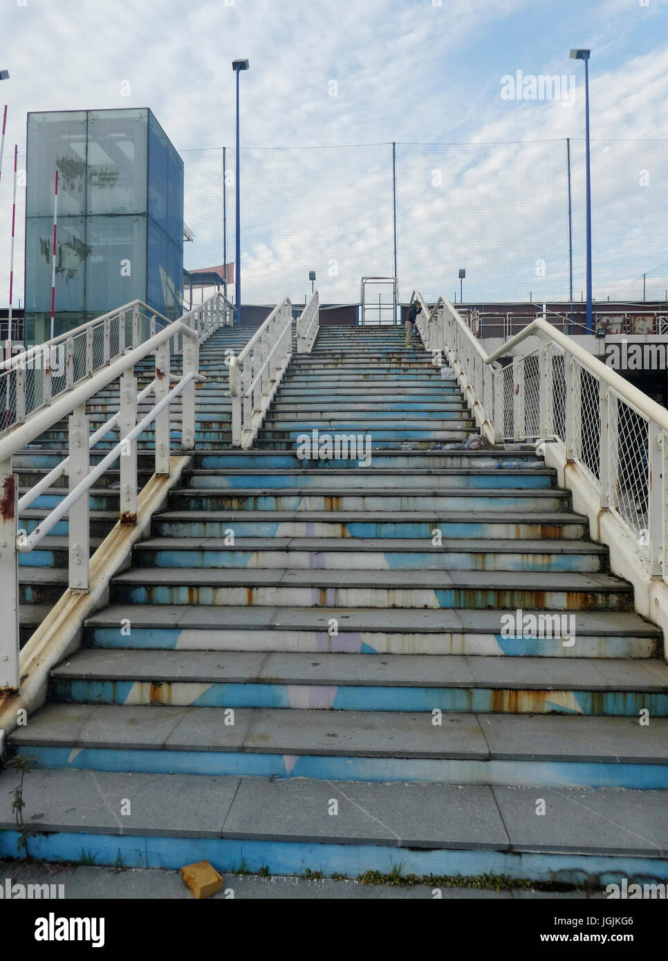 Stairs in the outdoor, Shanghai, China Stock Photo - Alamy