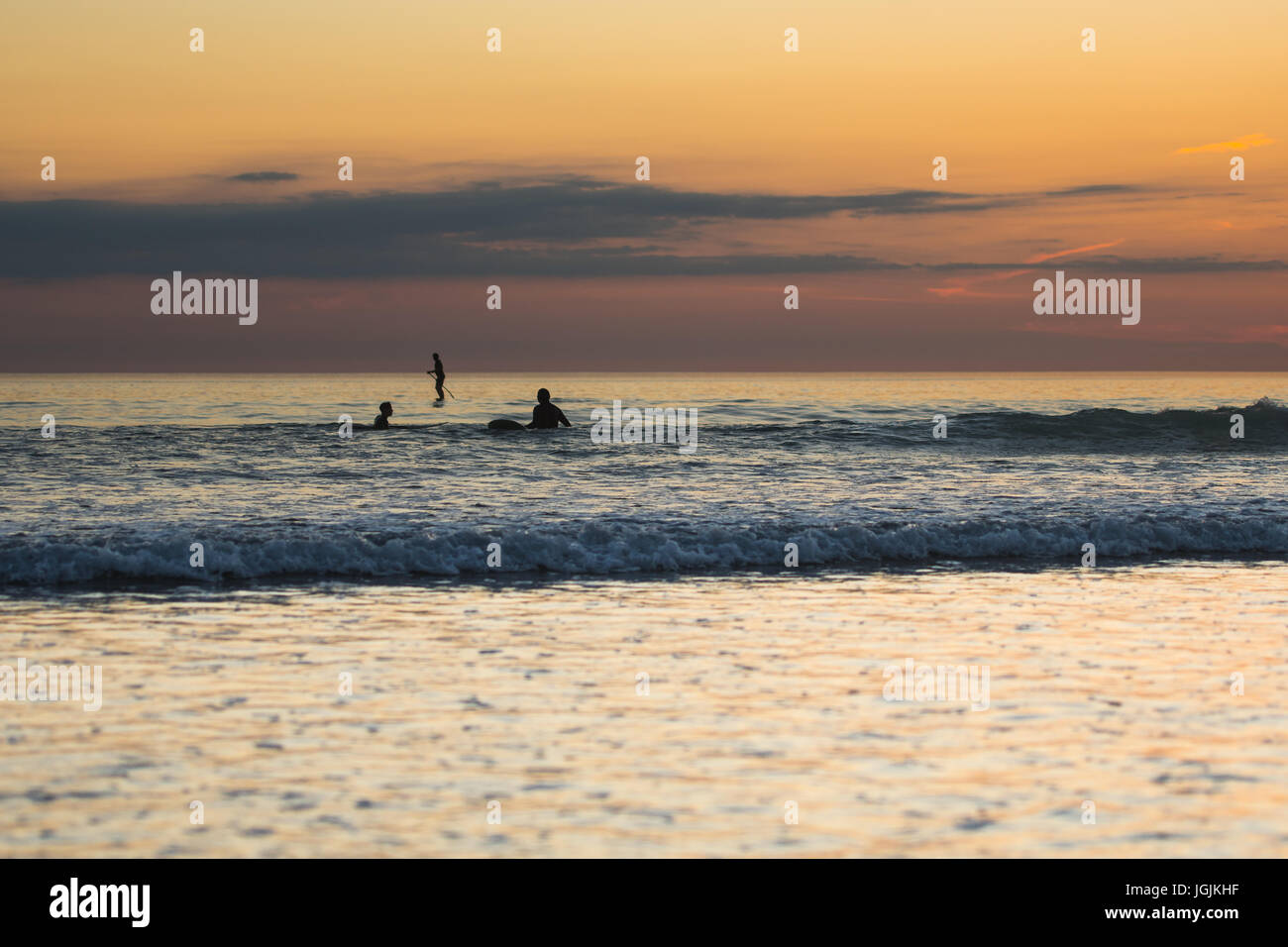 Woolacombe sunset hi-res stock photography and images - Alamy